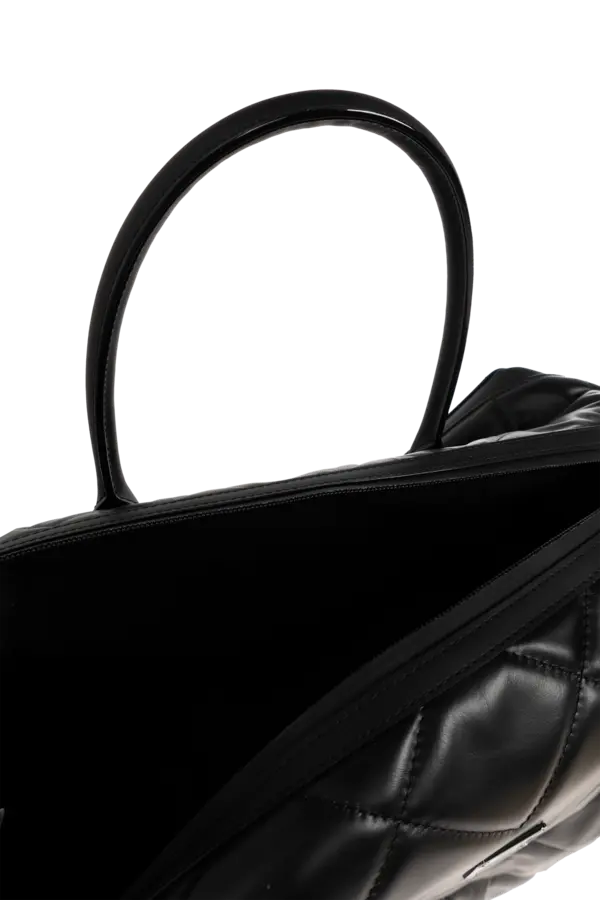 Mcm Quilted Leather Carry-on Bag
