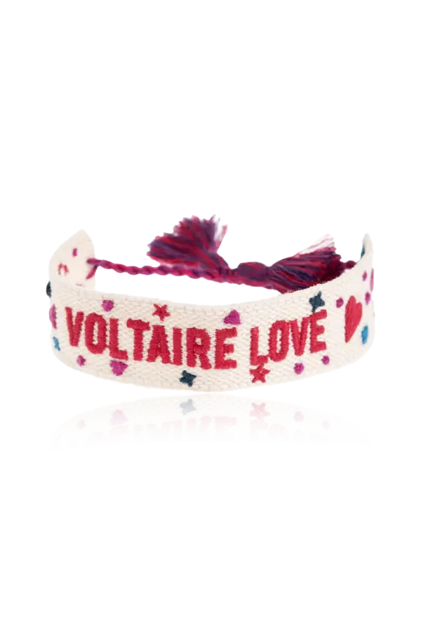 Zadig&Voltaire Embroidered Cotton Bracelet