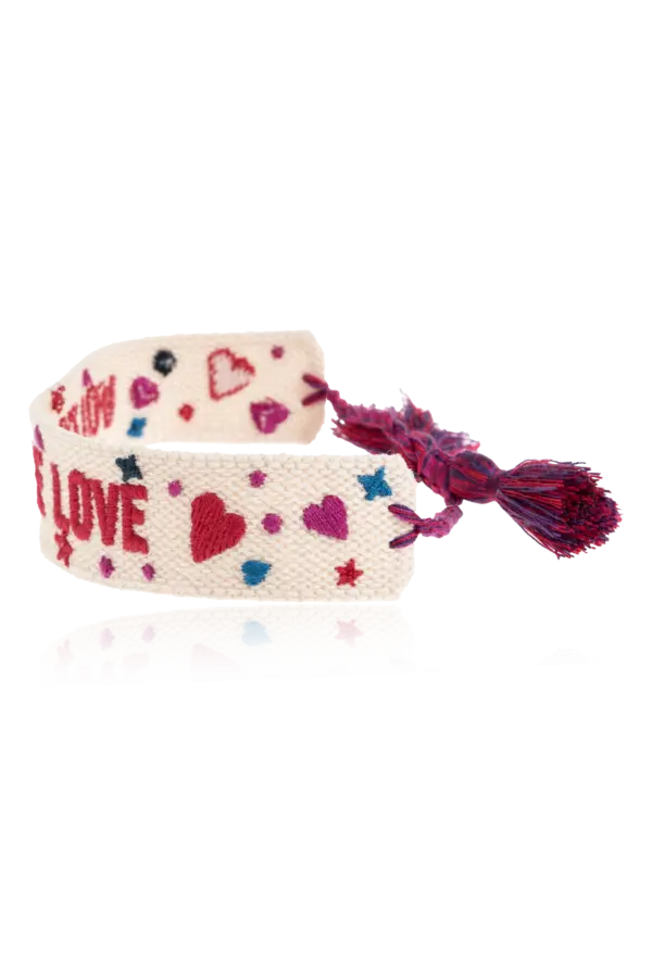 Zadig&Voltaire Embroidered Cotton Bracelet