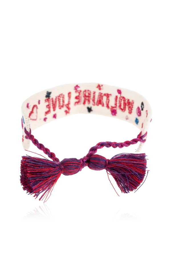 Zadig&Voltaire Embroidered Cotton Bracelet