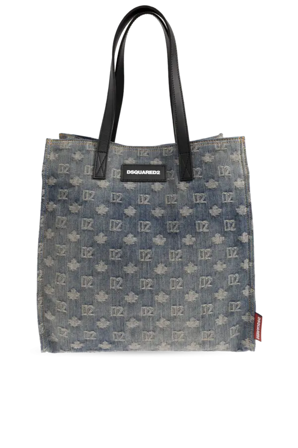 Dsquared2 Denim Bag With Monogram