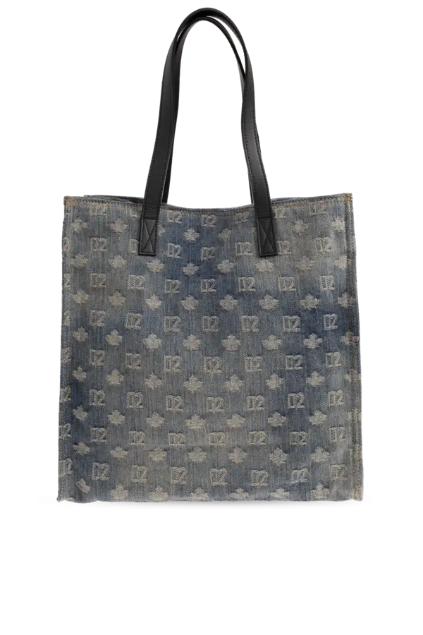 Dsquared2 Denim Bag With Monogram