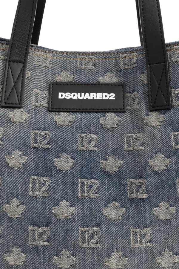 Dsquared2 Denim Bag With Monogram