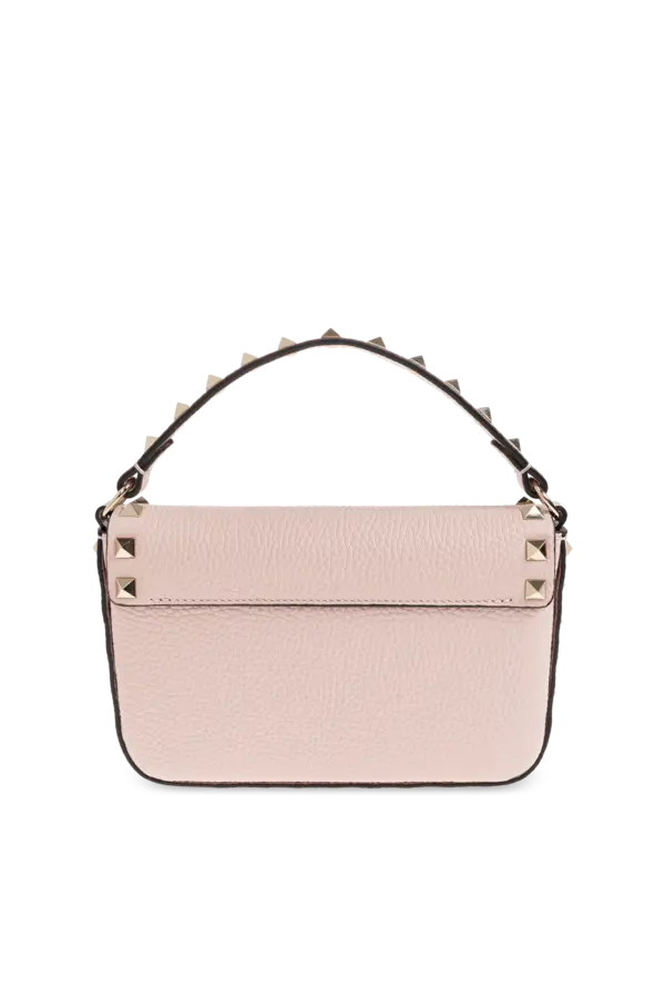 Valentino Garavani Studded Leather Top Handle Bag