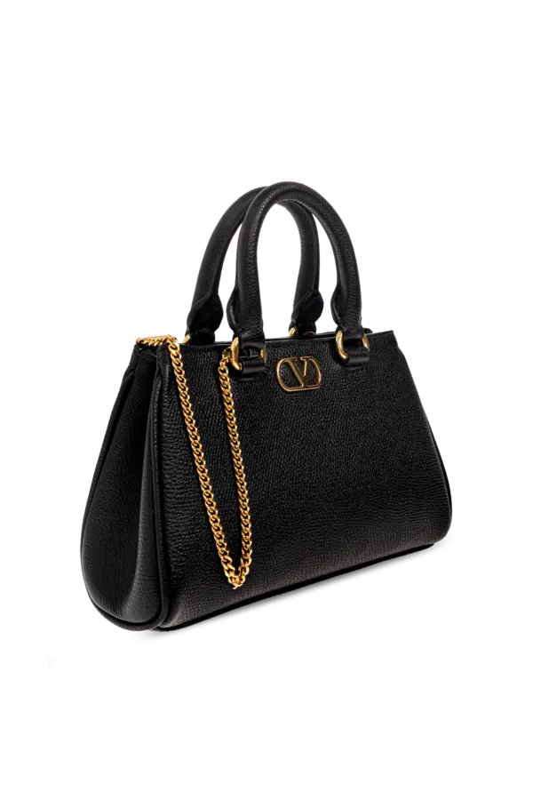Valentino Garavani Grained Leather Top Handle Bag