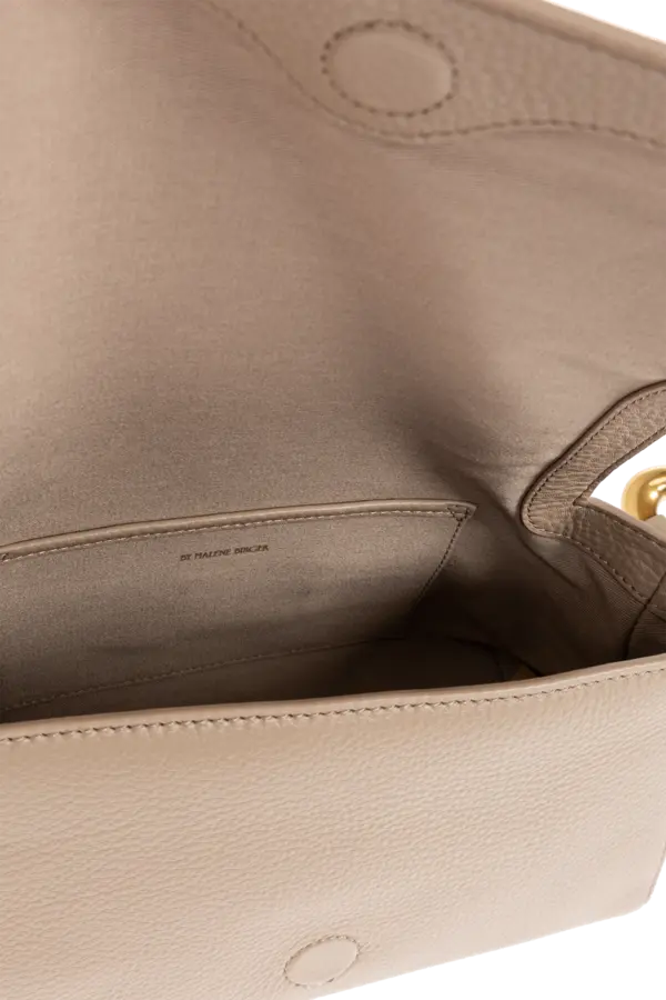 BY MALENE BIRGER Lellie' Leather Handbag With Gold Tone Fittings