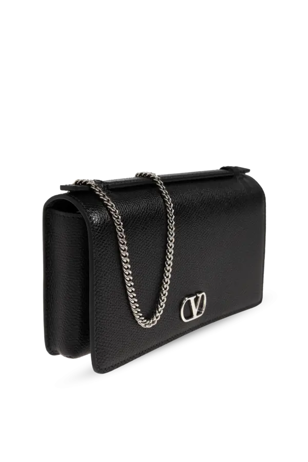 Valentino Garavani Leather Wallet On A Chain
