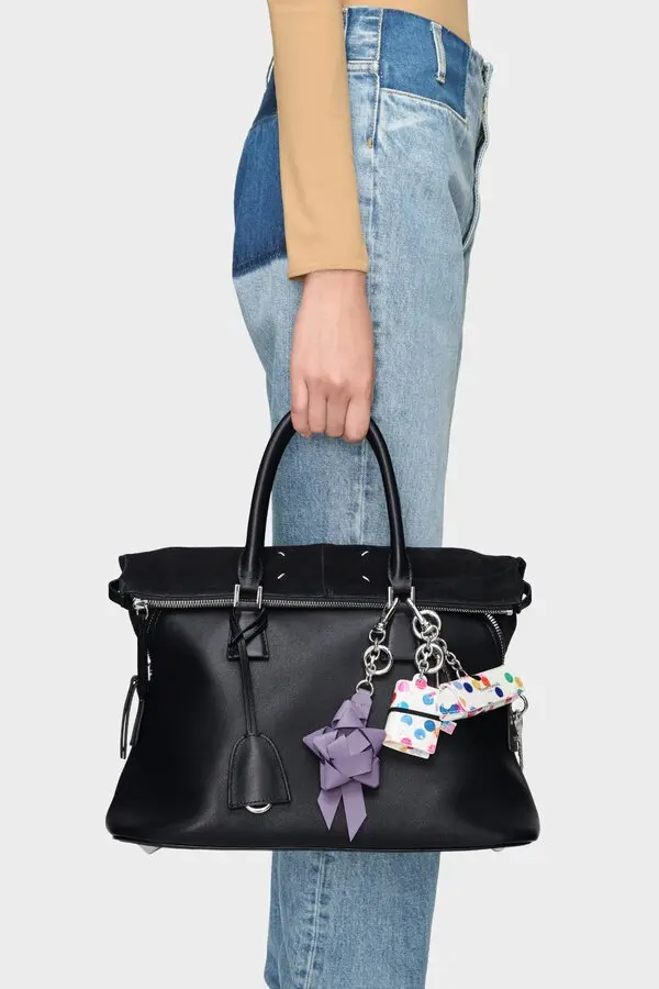 MAISON MARGIELA Lipstick Case With Keychain