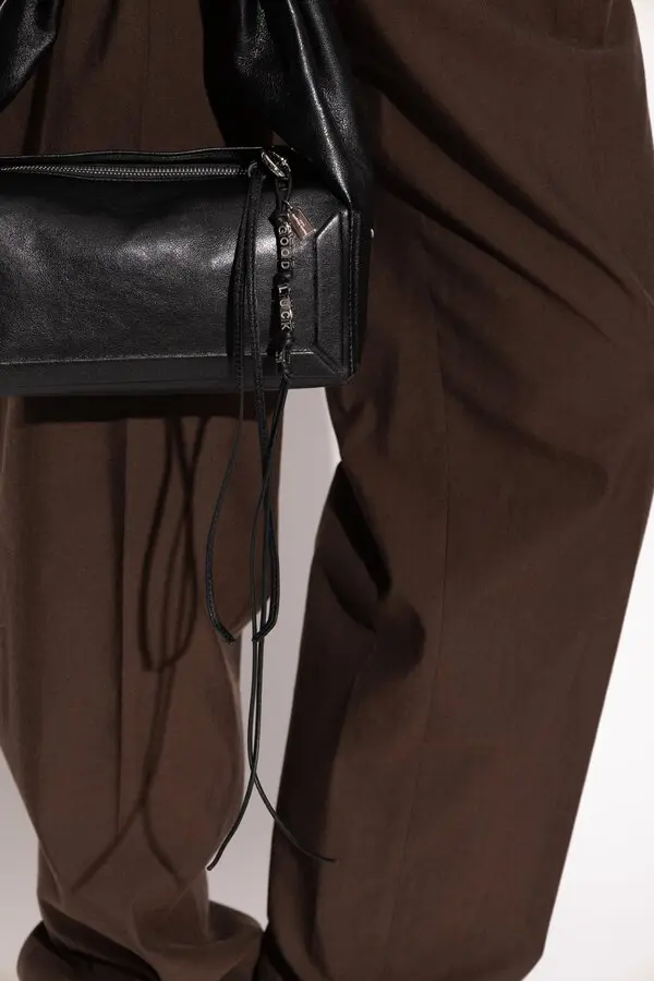 MAISON MARGIELA Long Keychain On A Leather Strap
