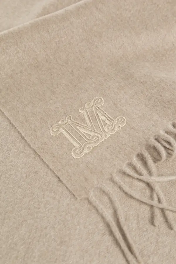 Max Mara Cashmere Scarf - Beige