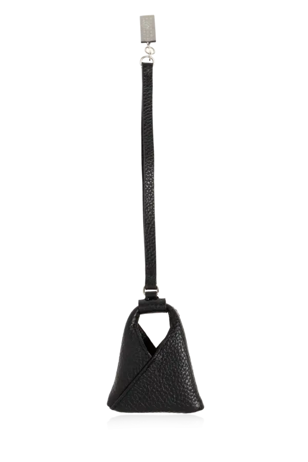 MAISON MARGIELA Leather Pendant - Black