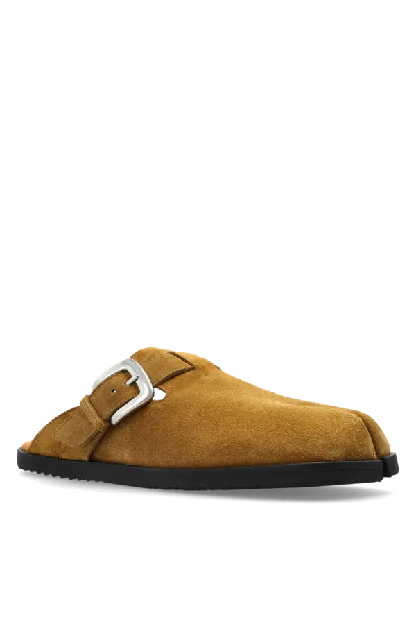 MAISON MARGIELA Suede Mules With "tabi" Cut-out