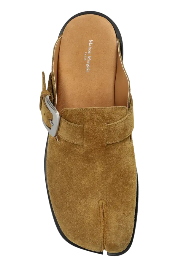 MAISON MARGIELA Suede Mules With "tabi" Cut-out