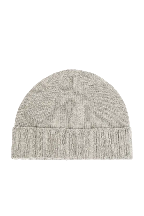MAISON MARGIELA Embroidered Logo Wool Beanie