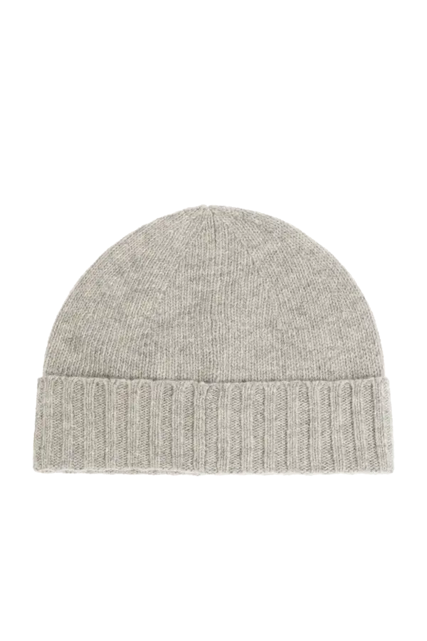 MAISON MARGIELA Embroidered Logo Wool Beanie