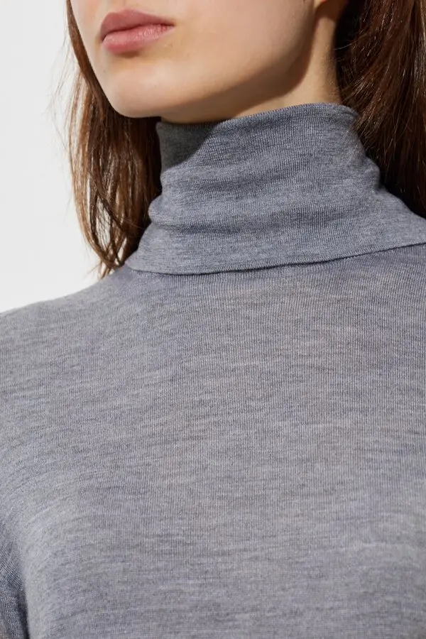 JIL SANDER Sweater With A Stand-up Collar