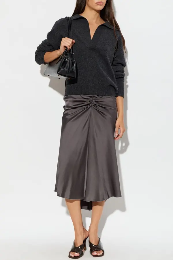 Victoria Beckham Long Sleeve Polo Shirt