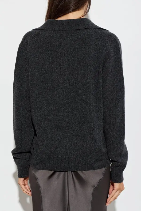 Victoria Beckham Long Sleeve Polo Shirt