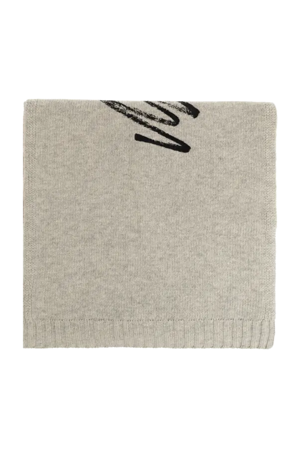 MAISON MARGIELA Wool Scarf With Logo