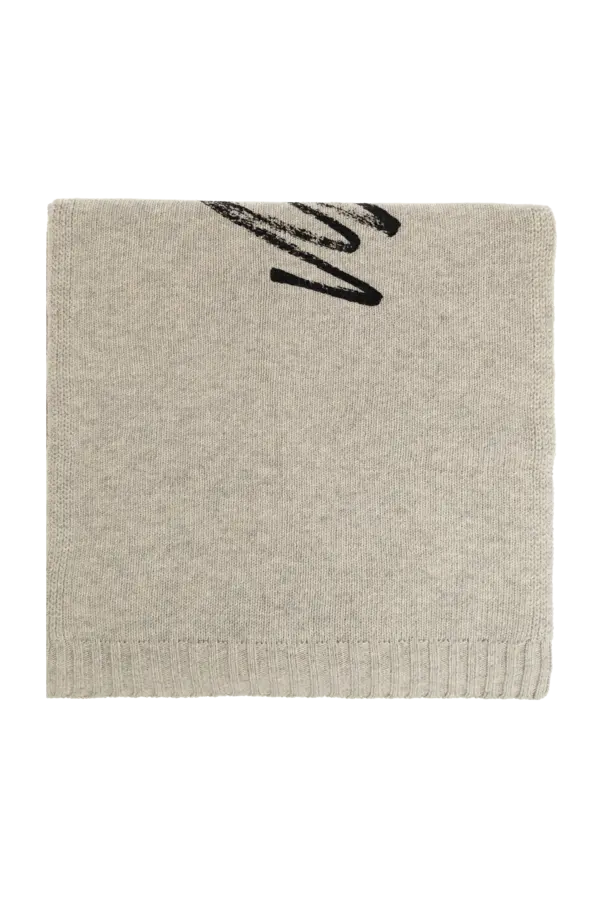 MAISON MARGIELA Wool Scarf With Logo