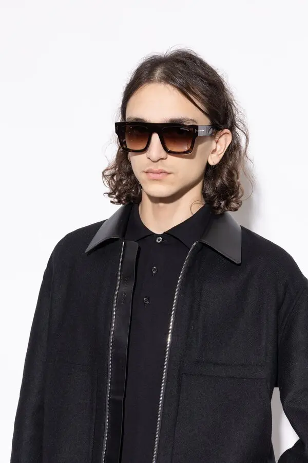 TOM FORD Fausto Sunglasses - Brown
