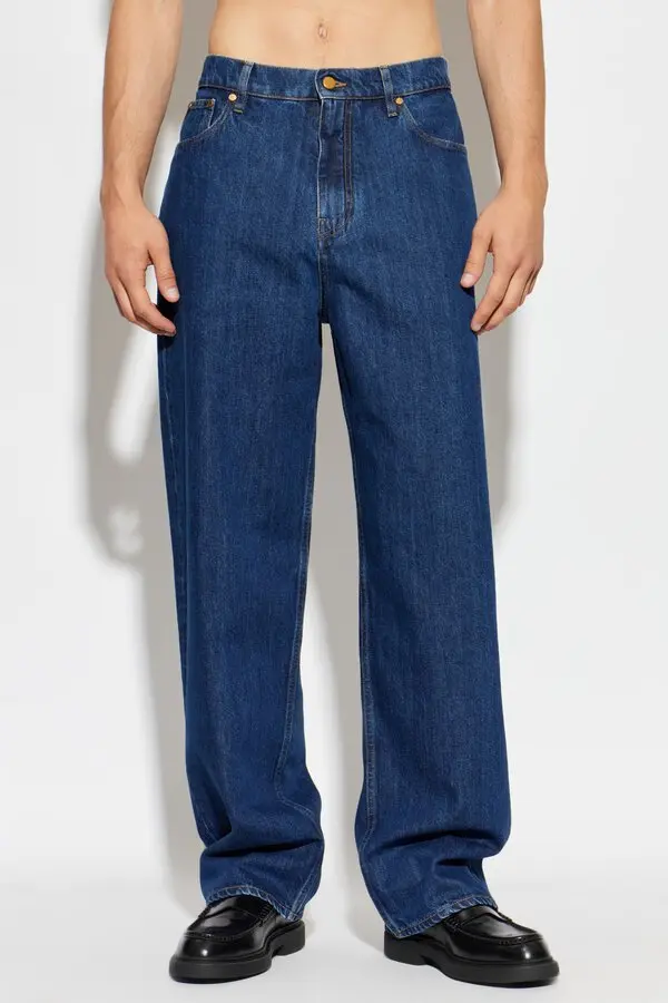 JIL SANDER Wide-leg Denim Jeans - Blue