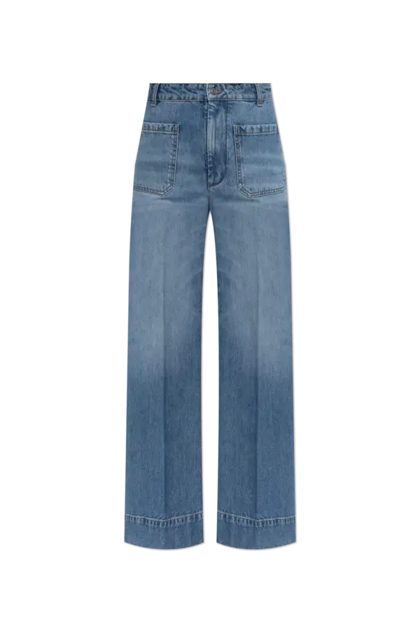 Victoria Beckham Wide-leg Jeans - Blue
