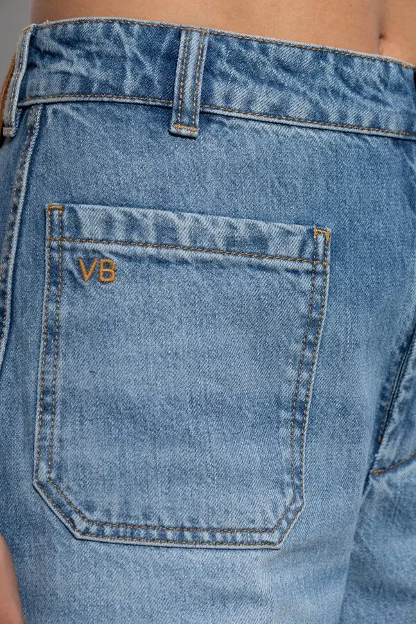 Victoria Beckham Wide-leg Jeans - Blue