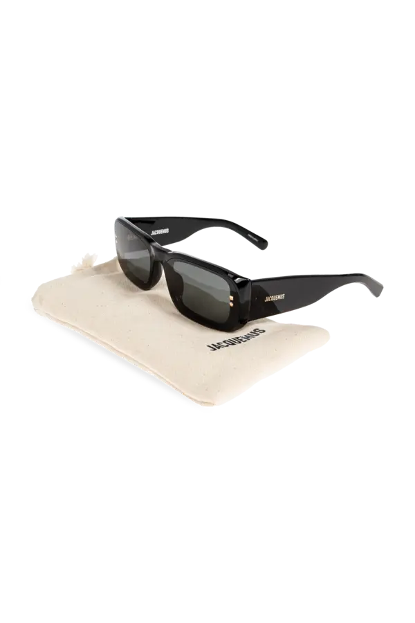 Jacquemus Rectangular Full Rim Sunglasses