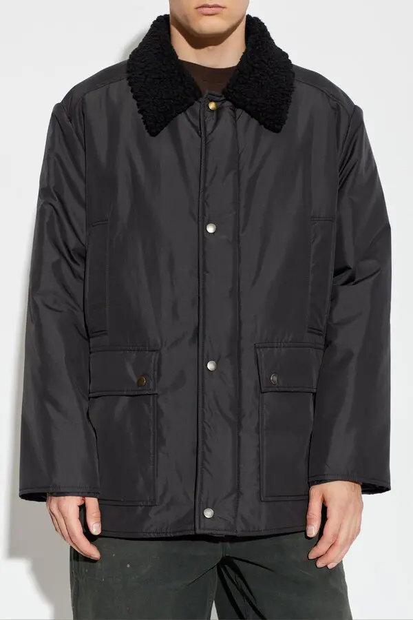 MAISON MARGIELA Jacket With Fur Collar