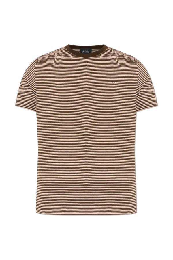 A.p.c. T-shirt ‘josh - Brown