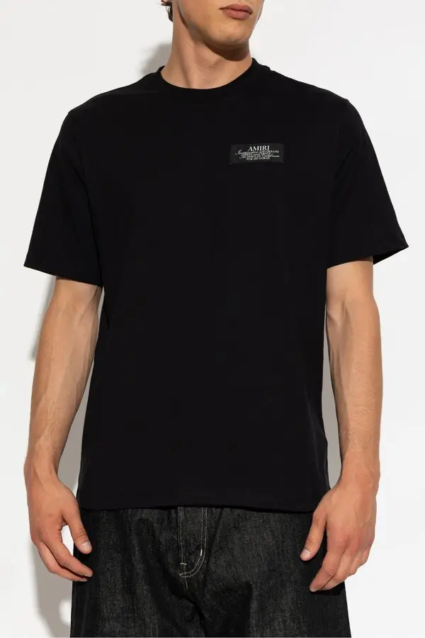 Amiri T-shirt With Logo Patch