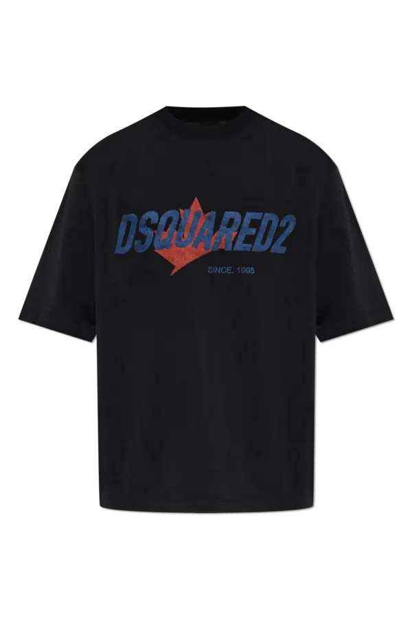 Dsquared2 T-shirt With Logo - Black
