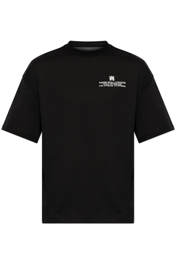 Amiri T-shirt With Print - Black