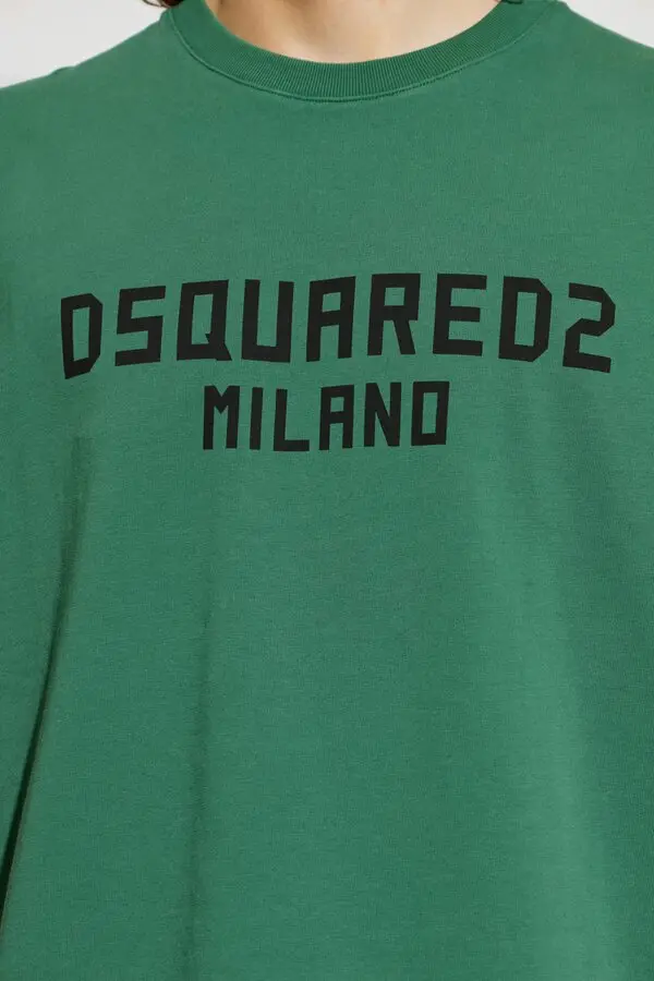 Dsquared2 T-shirt With Logo - Green