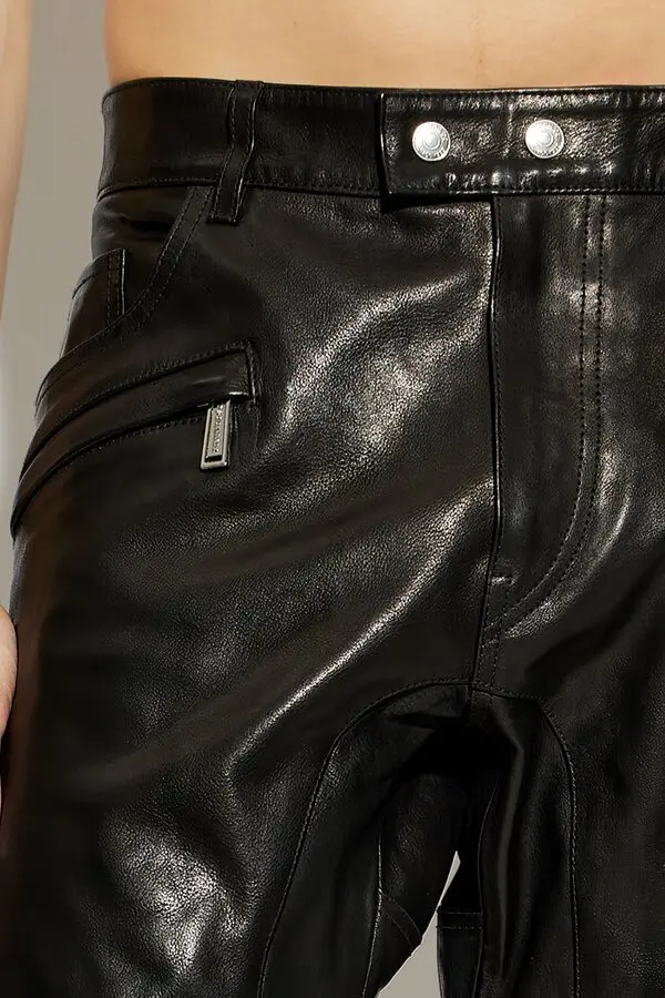 Dsquared2 Leather Trousers