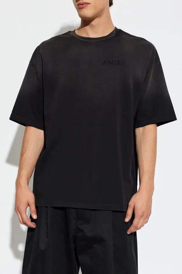 Amiri T-shirt With A Colorful Print On The Back