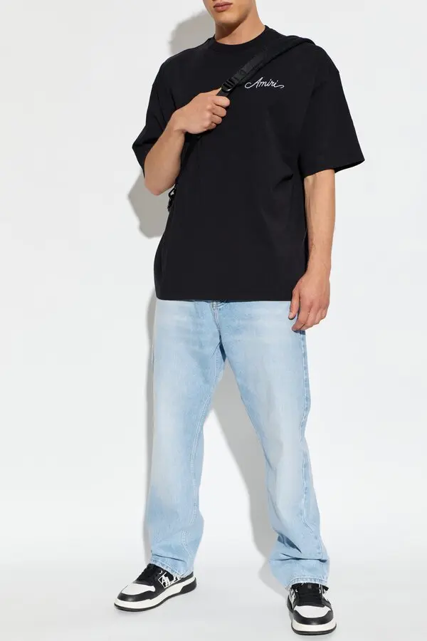 Amiri T-shirt With Back Print