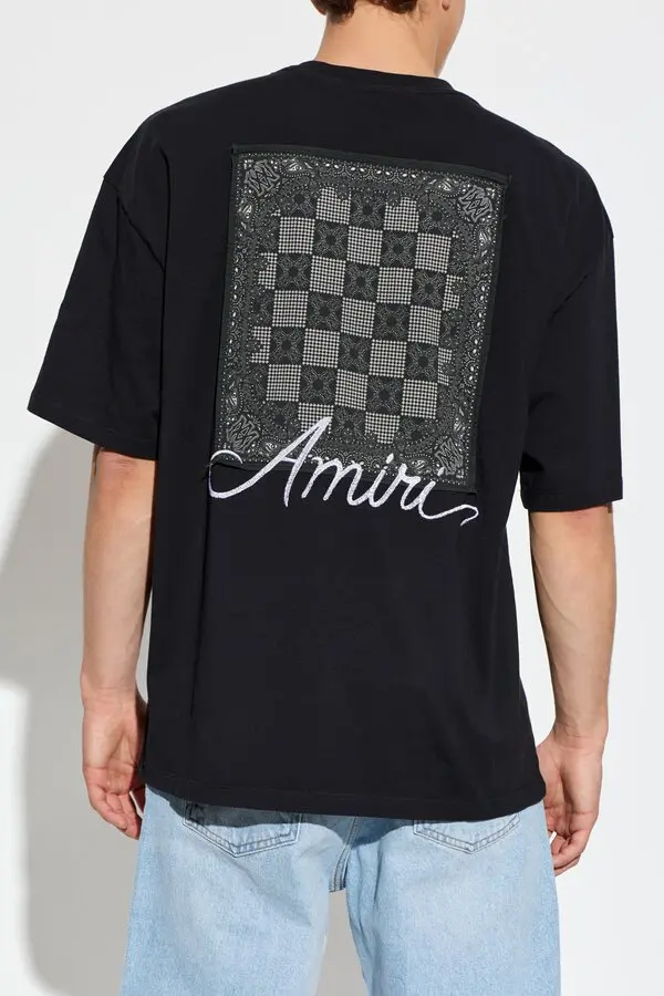 Amiri T-shirt With Back Print