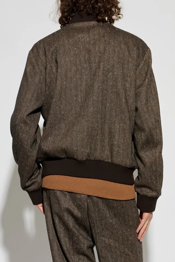 Dsquared2 Herringbone Pattern Jacket