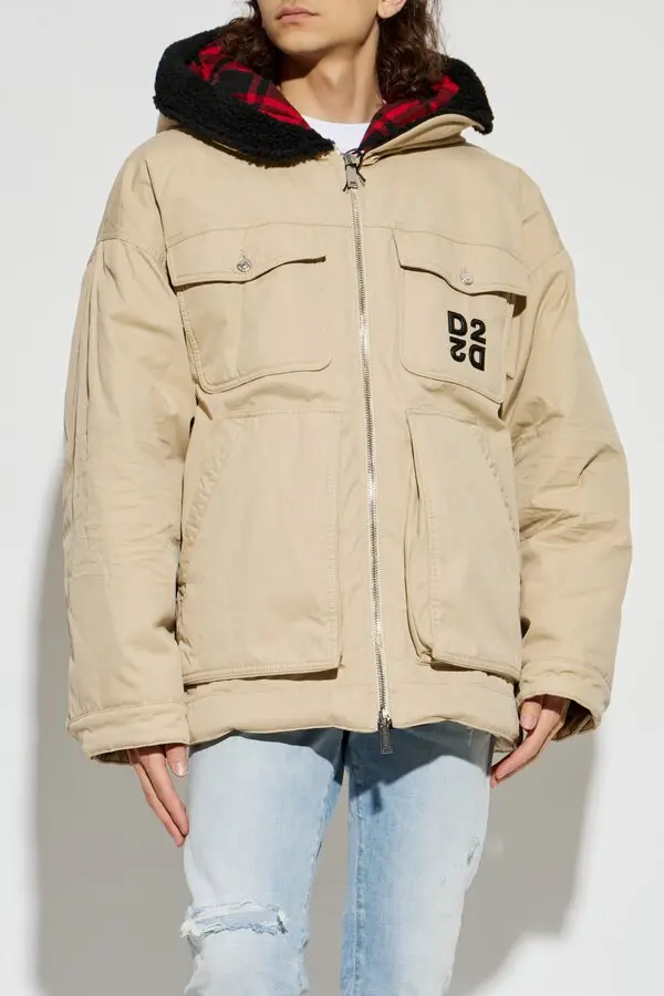 Dsquared2 Insulated Jacket With Hood
