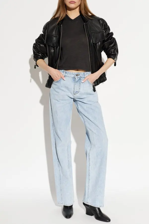 IRO PARIS Leather Jacket `dunea