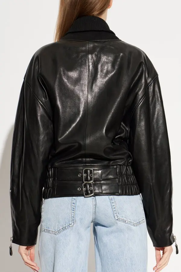 IRO PARIS Leather Jacket `dunea