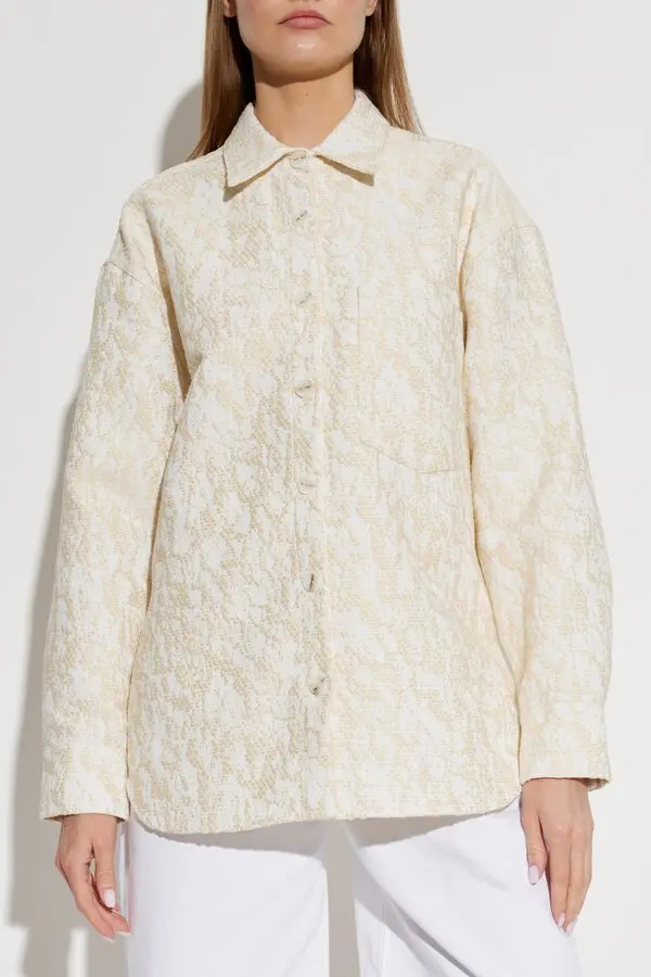 IRO PARIS Daffy Jacquard Textured Shirt