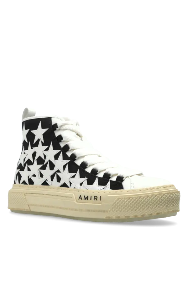 Amiri Stars Cour Hi" High Top Sneakers - Black