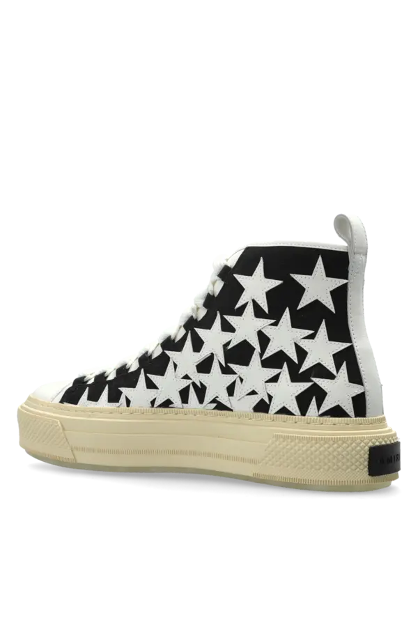 Amiri Stars Cour Hi" High Top Sneakers - Black