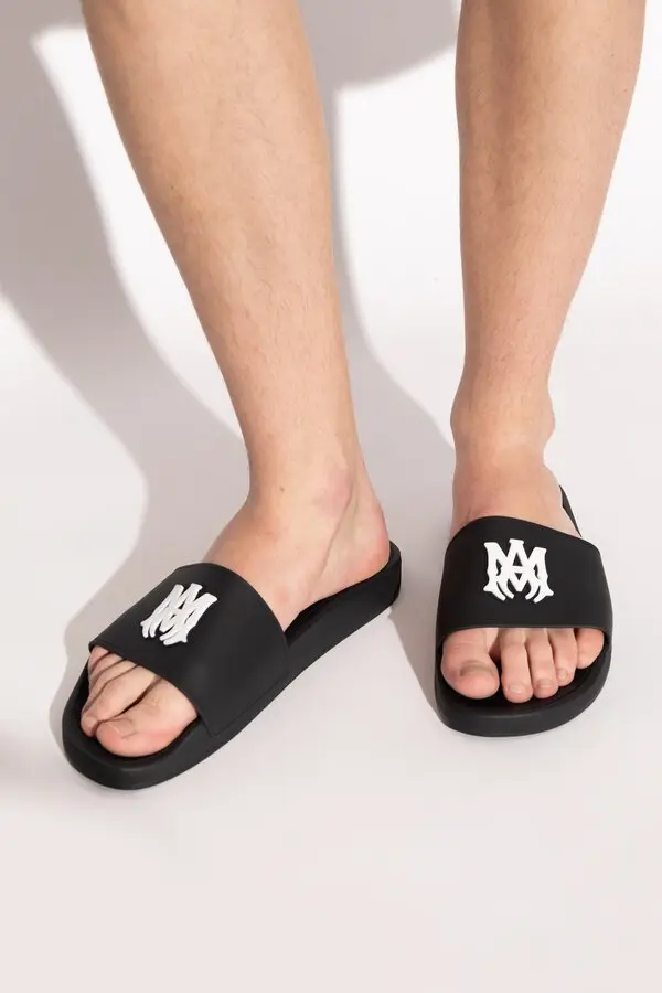 Amiri Rubber Logo Slide Sandals