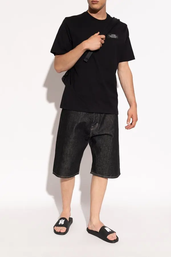 Amiri Rubber Logo Slide Sandals