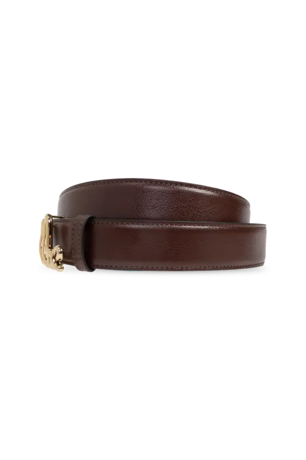 Chloé Leather Belt - Brown