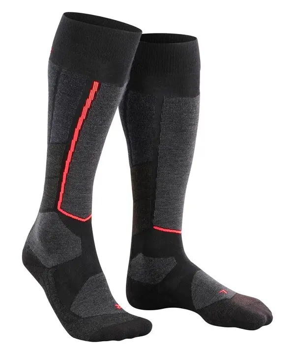 Falke St4 Wool Ski Touring Socks - Black